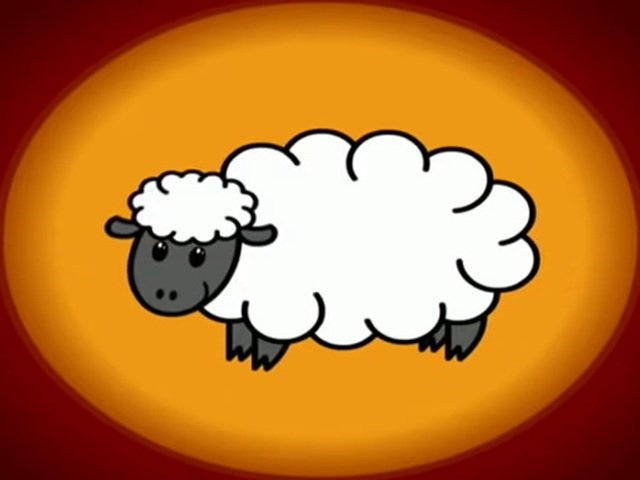 Solve sheep jigsaw puzzle online with 12 pieces