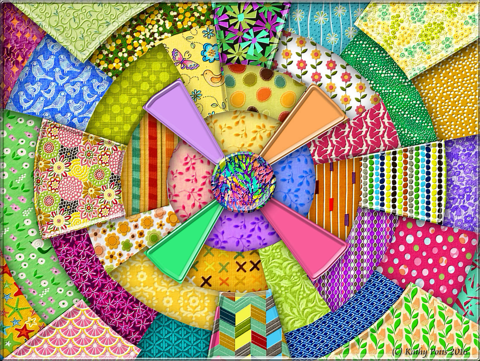 Solve 3D Original By Kathy Potts jigsaw puzzle online with 252 pieces