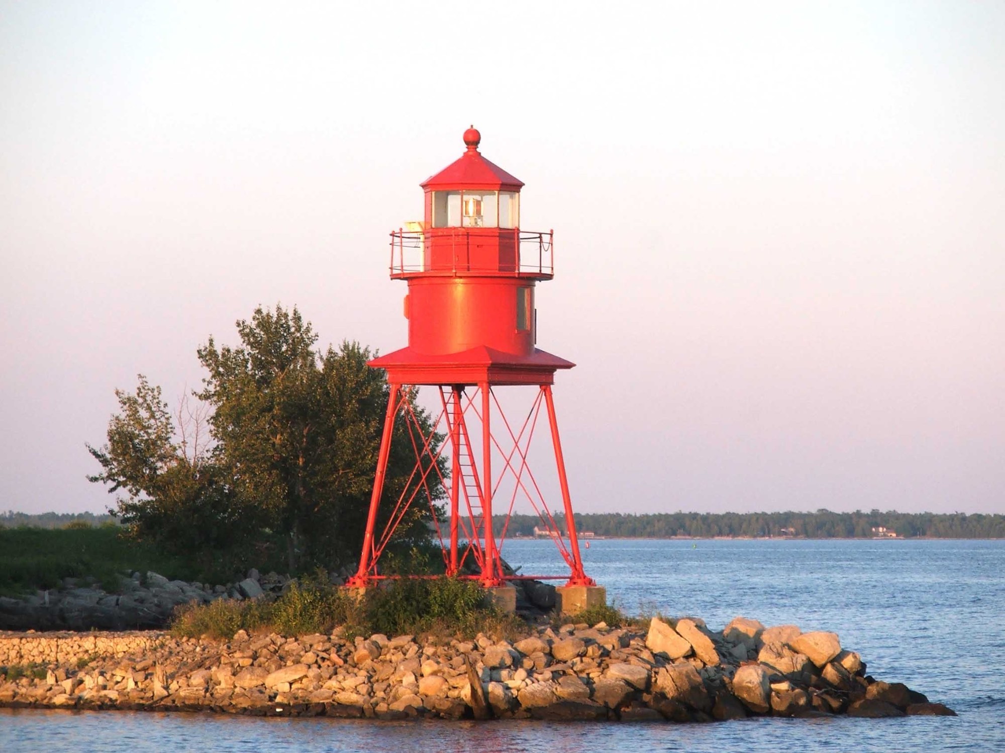 Solve "Little Red" lighthouse, Alpena, Mi!! jigsaw puzzle online with ...