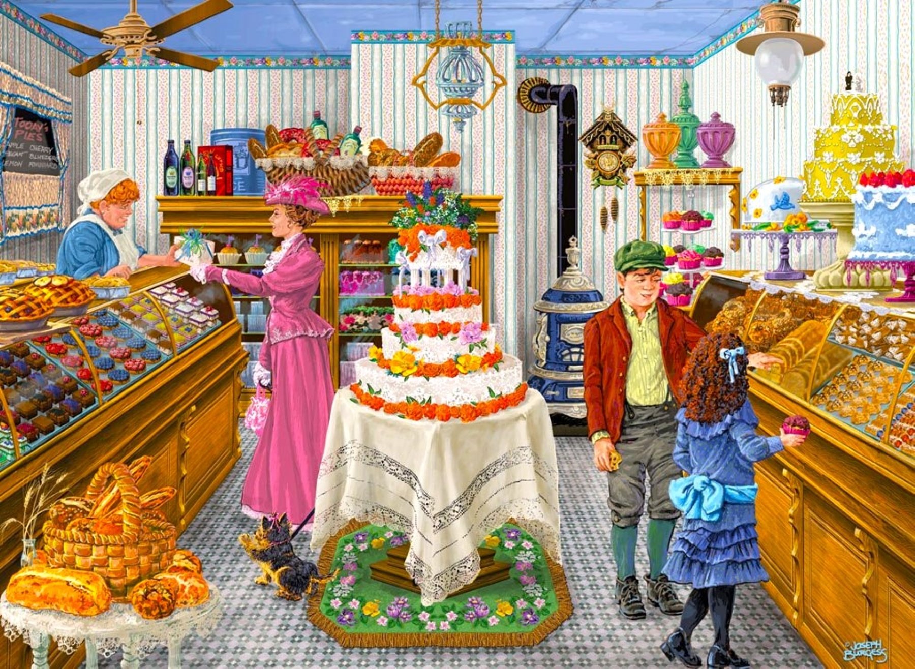 Solve Bakery jigsaw puzzle online with 588 pieces