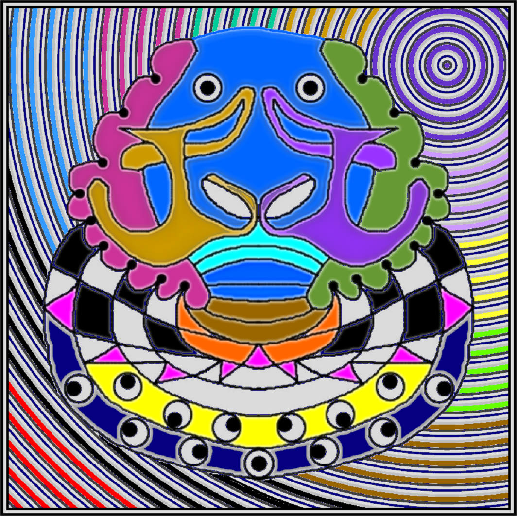 Solve big blue thing jigsaw puzzle online with 289 pieces