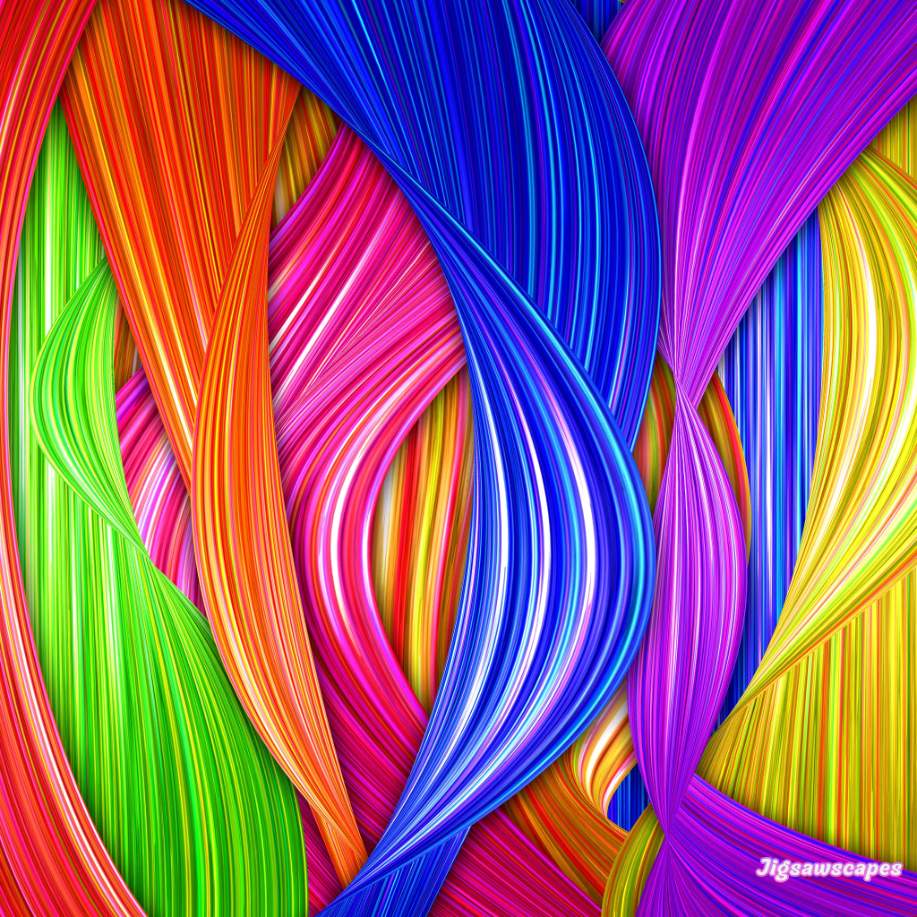 Solve Swaths of color . . . . . jigsaw puzzle online with 16 pieces