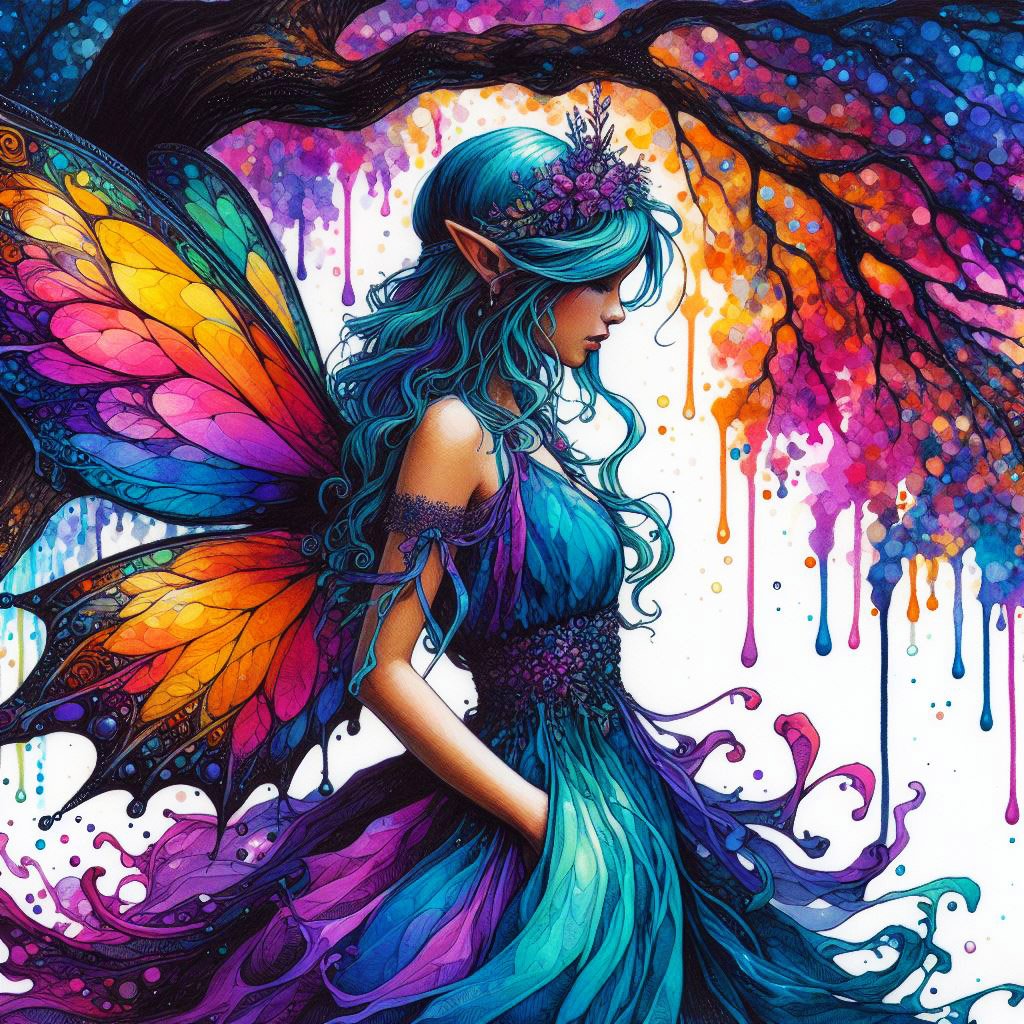 Solve Beautiful Fairy Alma jigsaw puzzle online with 81 pieces