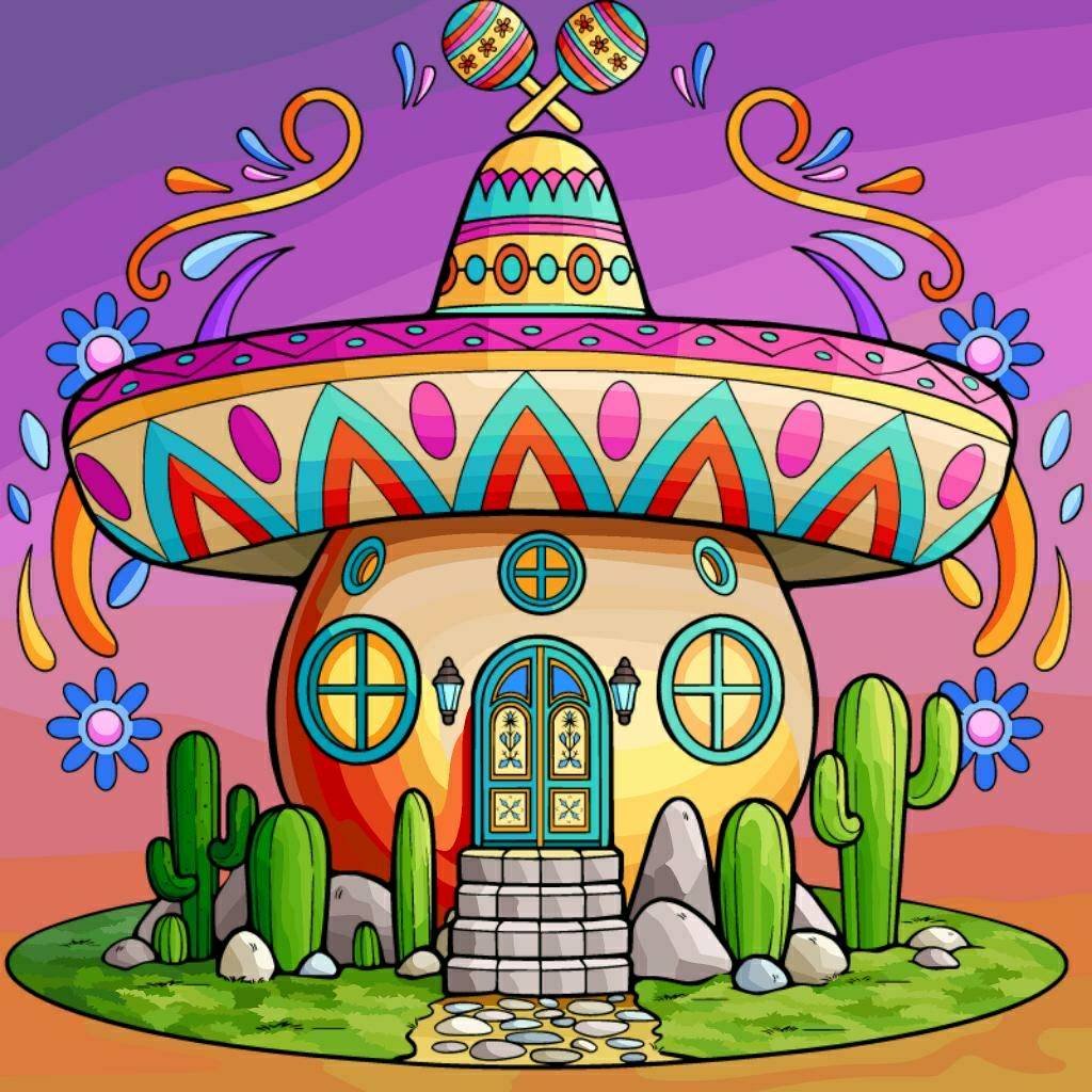 Solve 81 Color with Me jigsaw puzzle online with 64 pieces