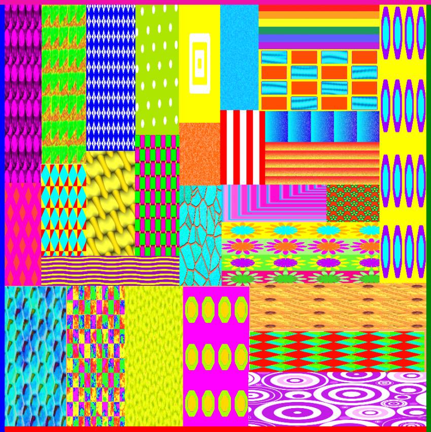 Solve Criss Cross Patches! jigsaw puzzle online with 144 pieces