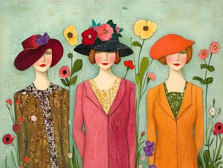 Solve It's About the Hats jigsaw puzzle online with 80 pieces