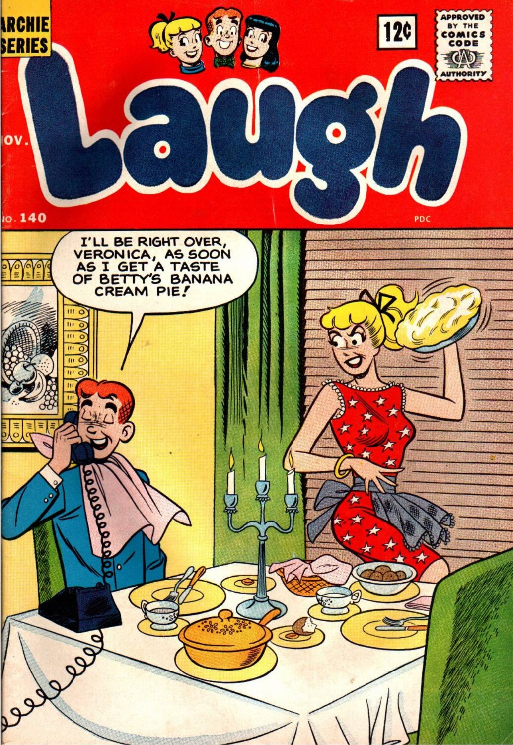 Solve Laugh Comics (Nov 1962) jigsaw puzzle online with 176 pieces