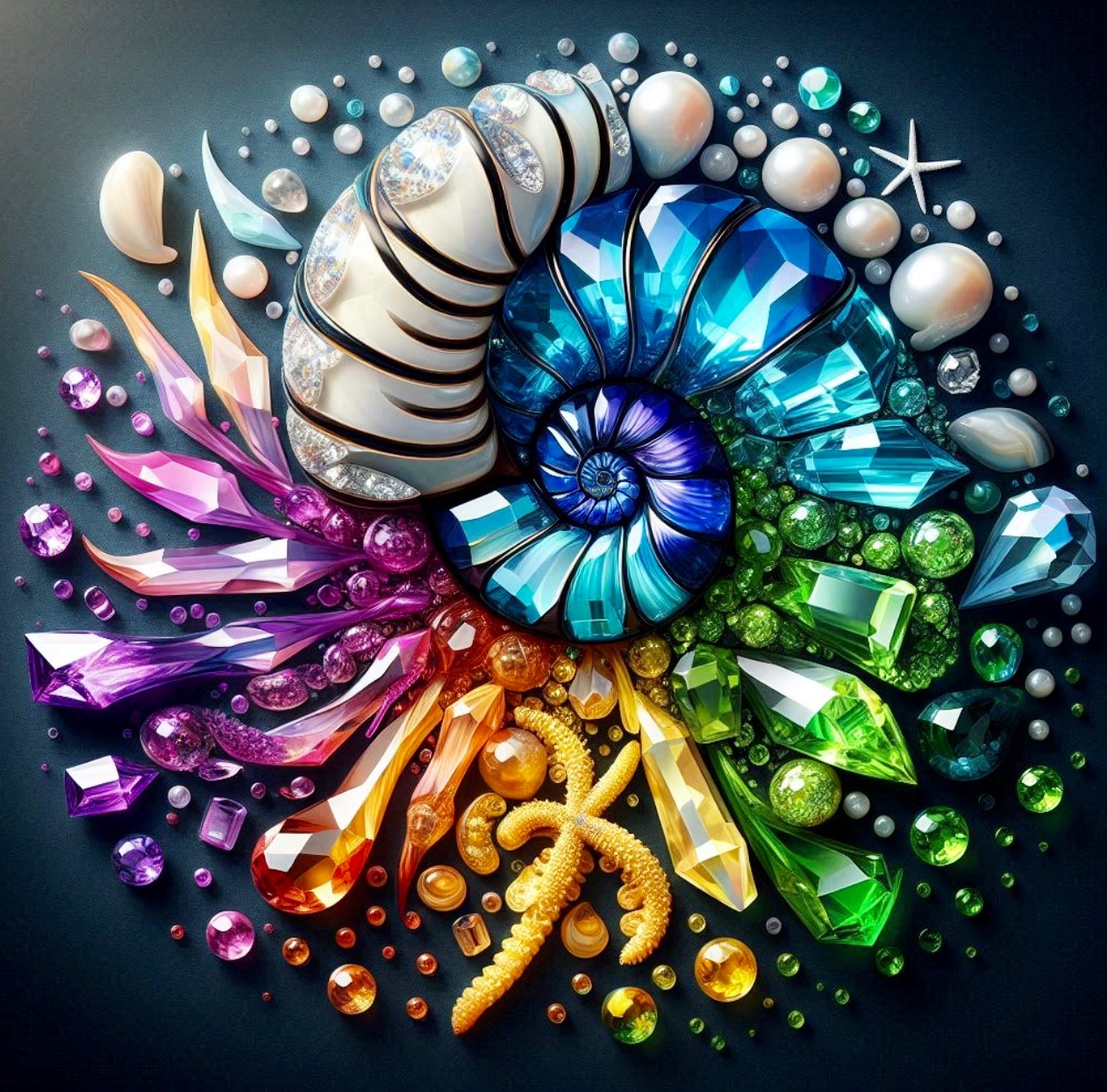 Solve Caracol All Laid Out jigsaw puzzle online with 64 pieces