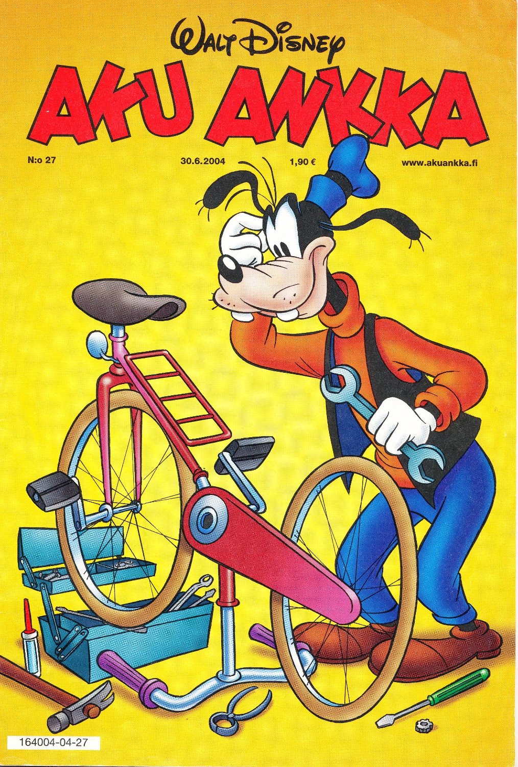 Puzzle | 204 piezas | Goofy fixing a bike | Jigidi