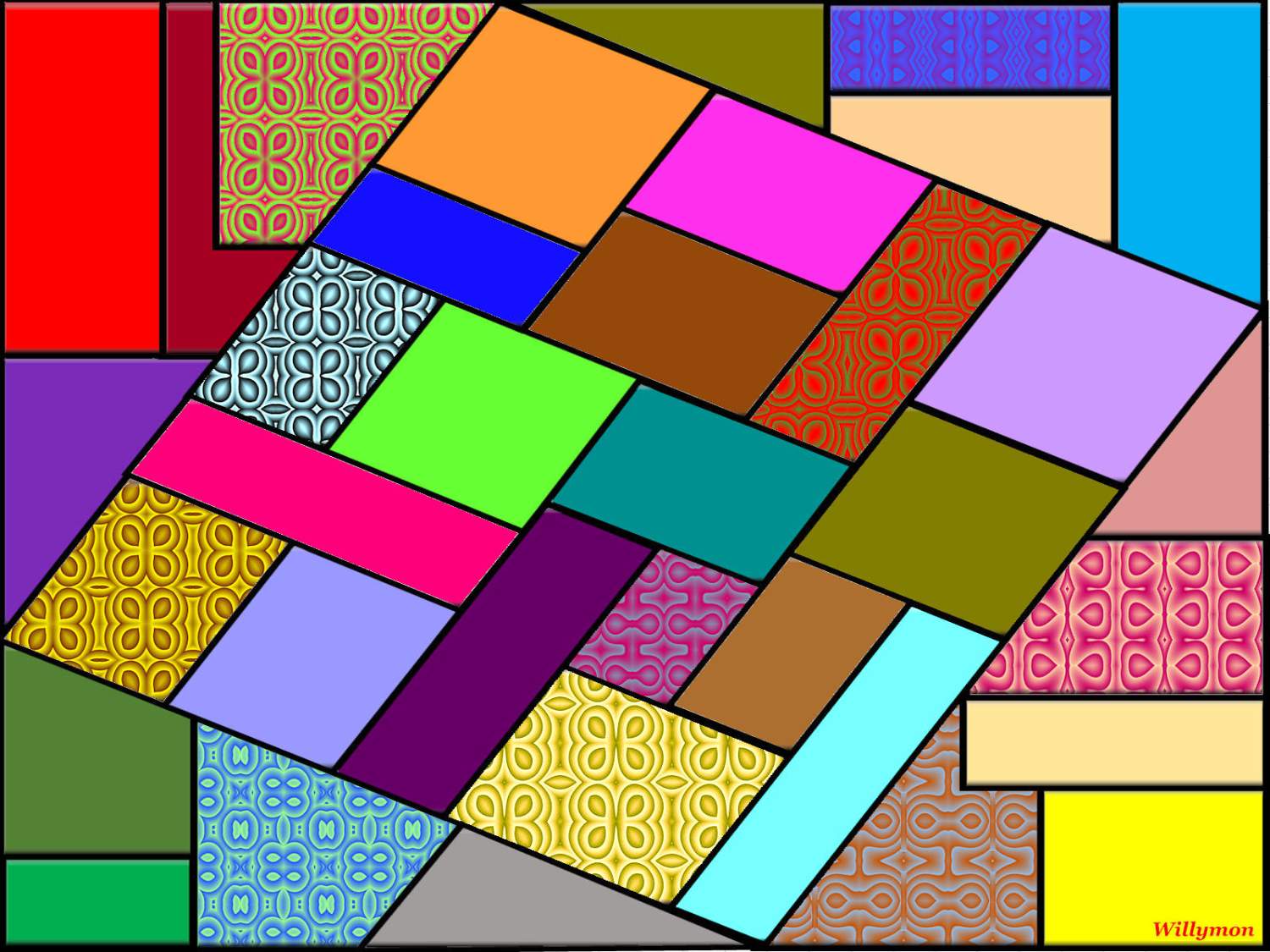 Jigsaw Puzzle | color pleasure | 80 pieces | Jigidi