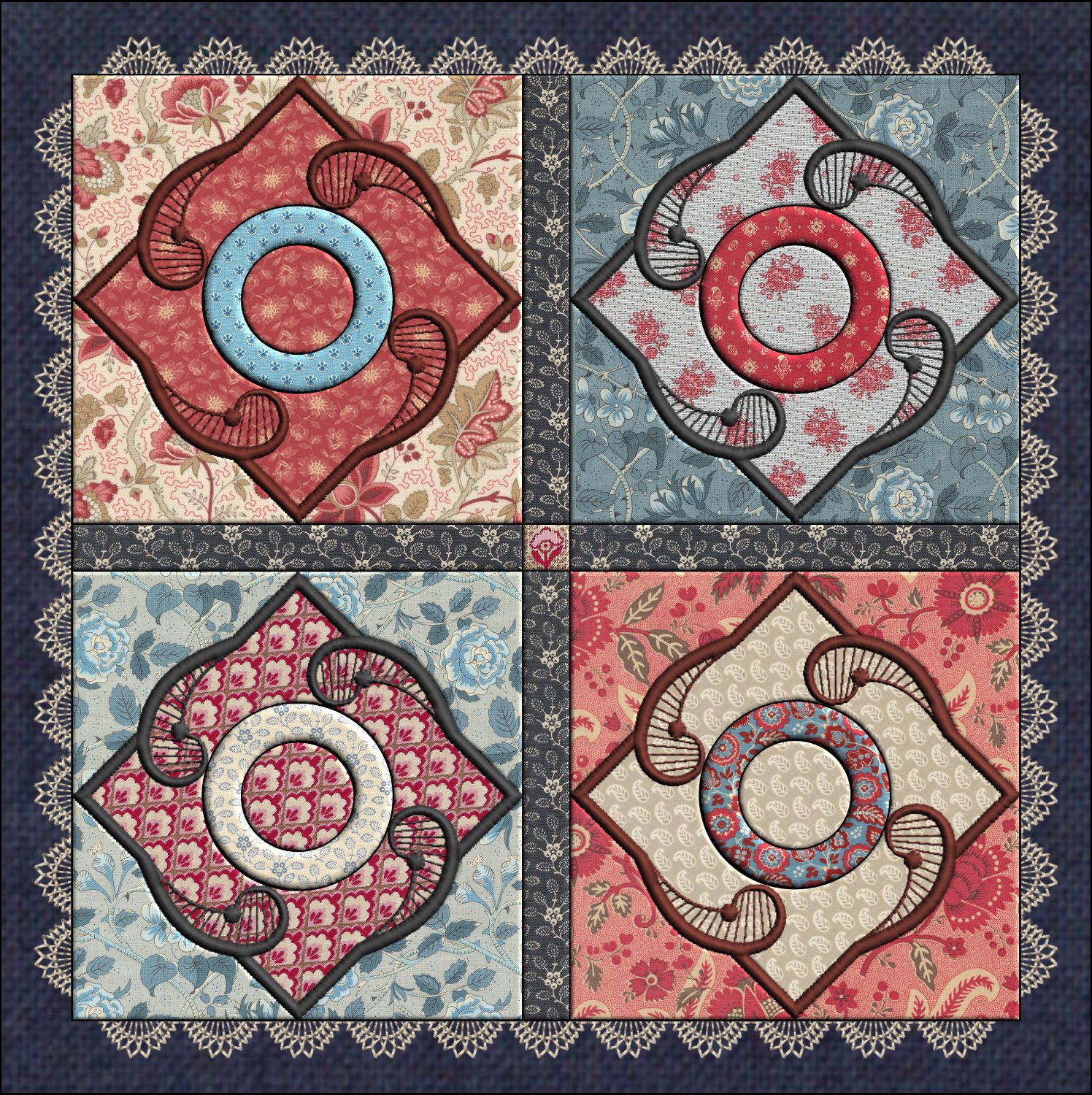 Solve Geometry Class ~ The Ring jigsaw puzzle online with 100 pieces