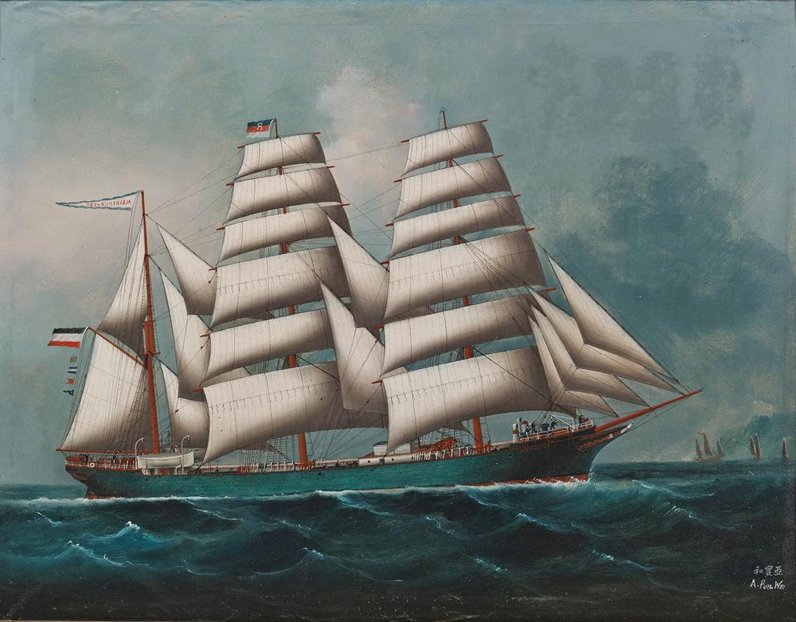 Solve A Pun Woo (Chinese, active in Hongkong, ca 1880–1910), The Three ...