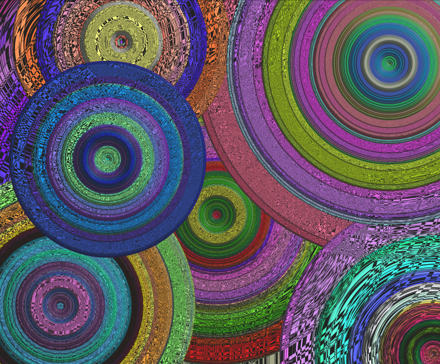 Solve Razzle Dazzle Concentrics - largest jigsaw puzzle online with 480 ...