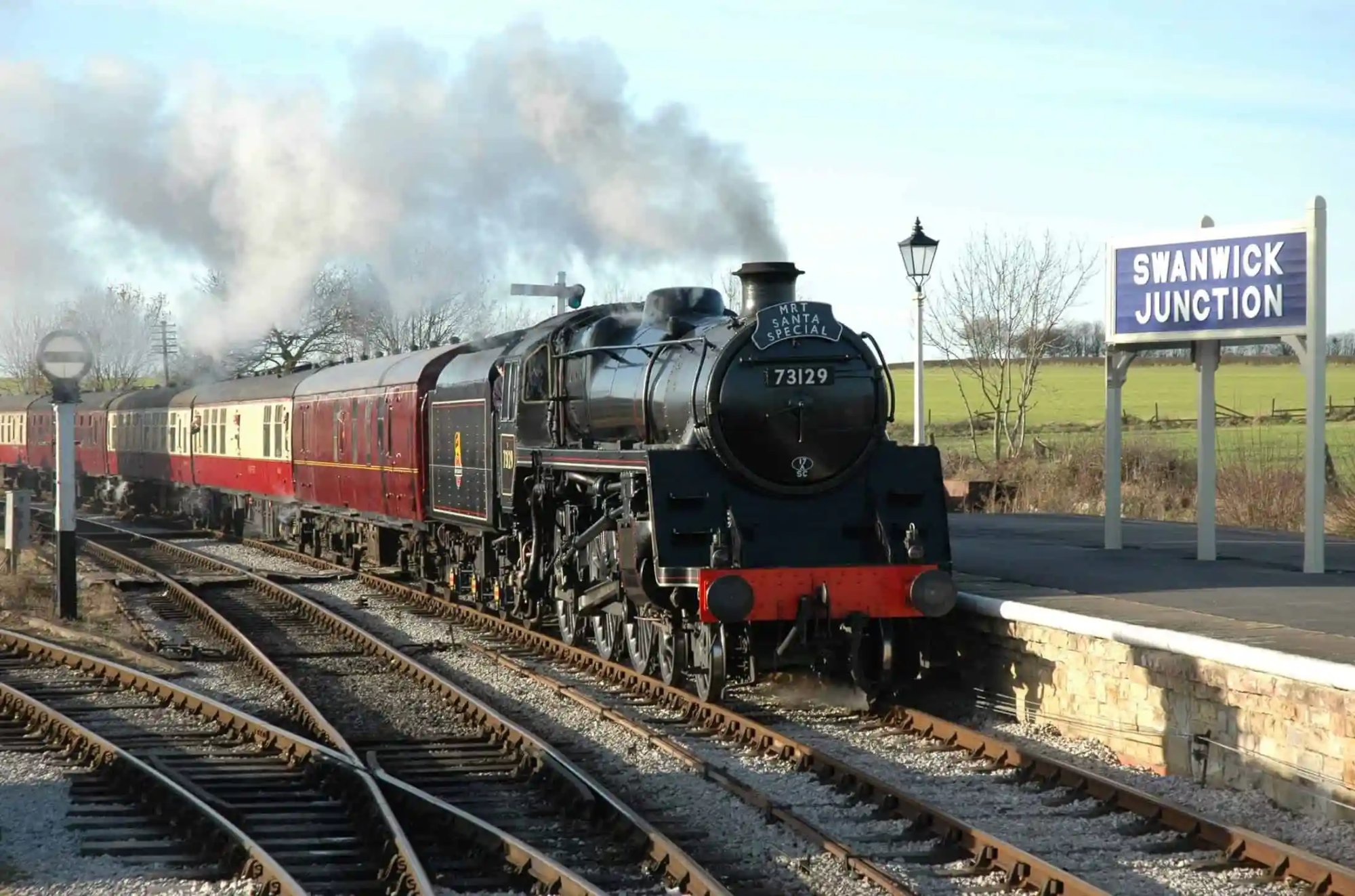 Solve BR Standard Class 5 4-6-0 73129 at Swanwick Junction. jigsaw ...