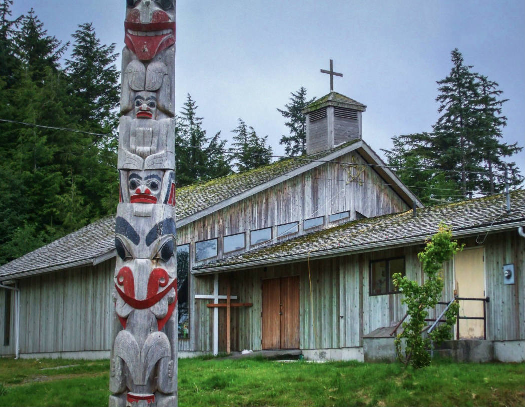 Solve Anglican Church, Massett, Haida Gwaii, Queen Charlotte Islands ...