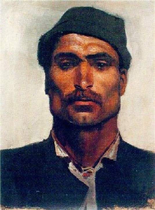 Solve Ladislav Mednansky 1880 Portrait of a man with cap jigsaw puzzle ...