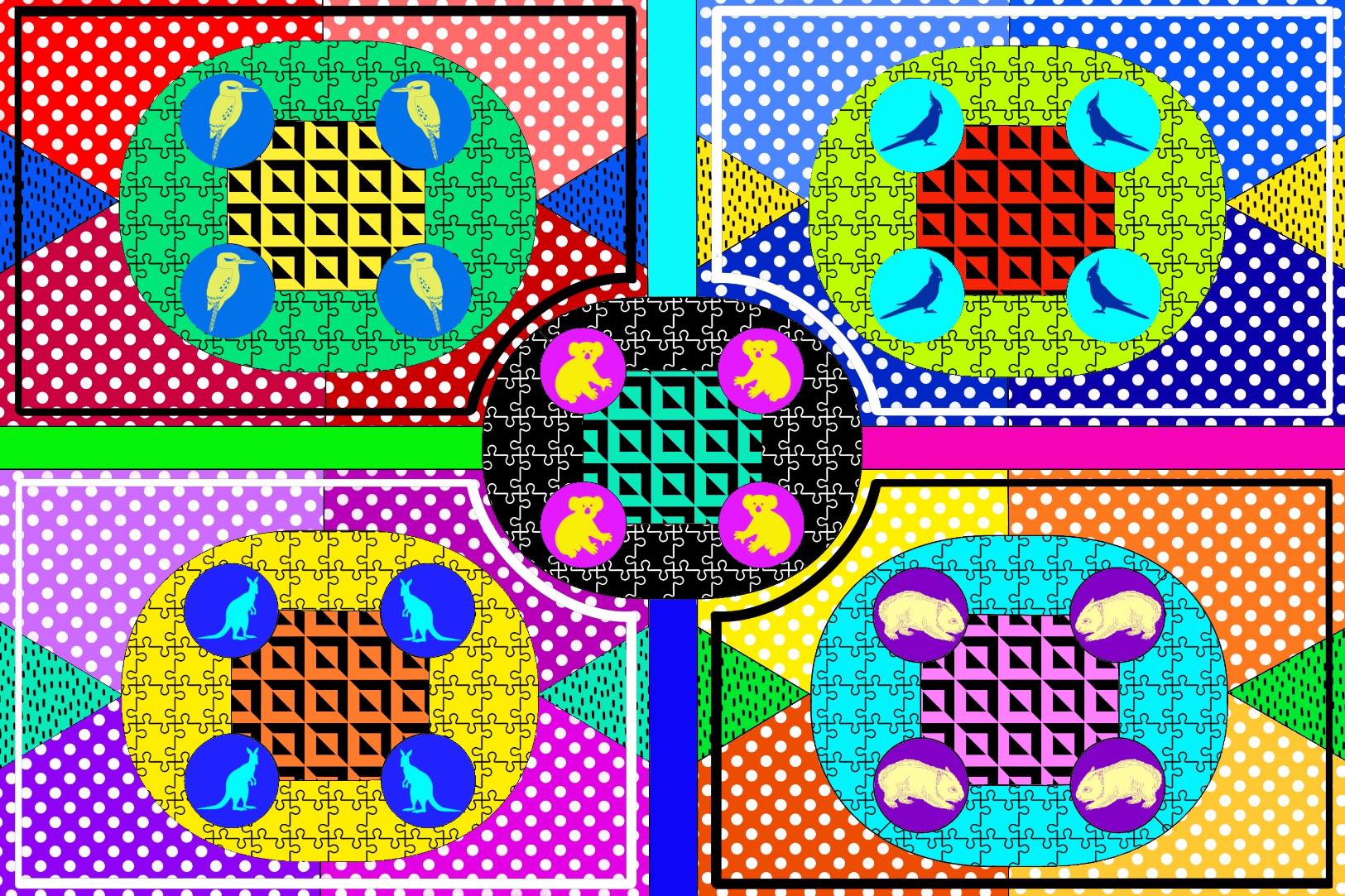 Solve Theme for this week - Spots, Dots & Patterns jigsaw puzzle online ...