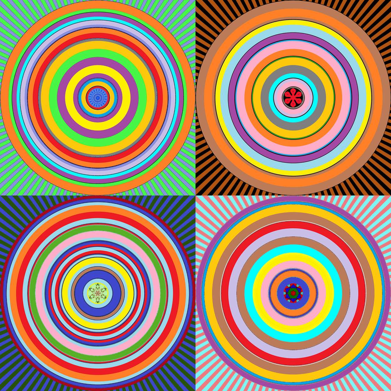 Solve Quad #1 jigsaw puzzle online with 100 pieces