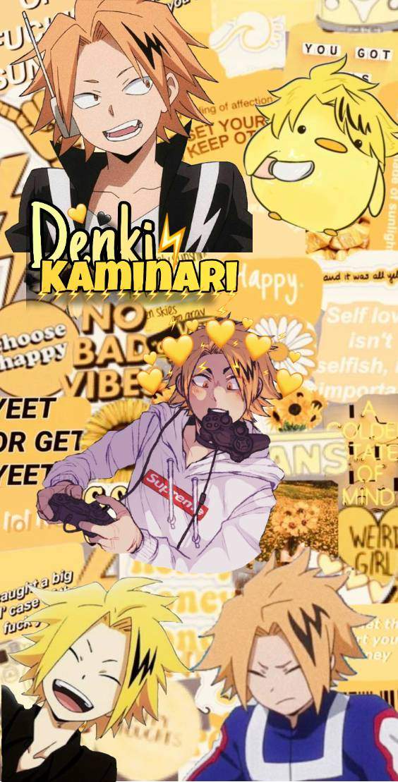 Solve My Hero Academia - Denki Collage ♤ jigsaw puzzle online with 45 ...