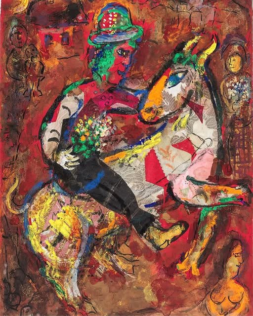 Jigsaw Puzzle | 80 pieces | Marc Chagall (1887-1985) The Horseman, 1966 ...