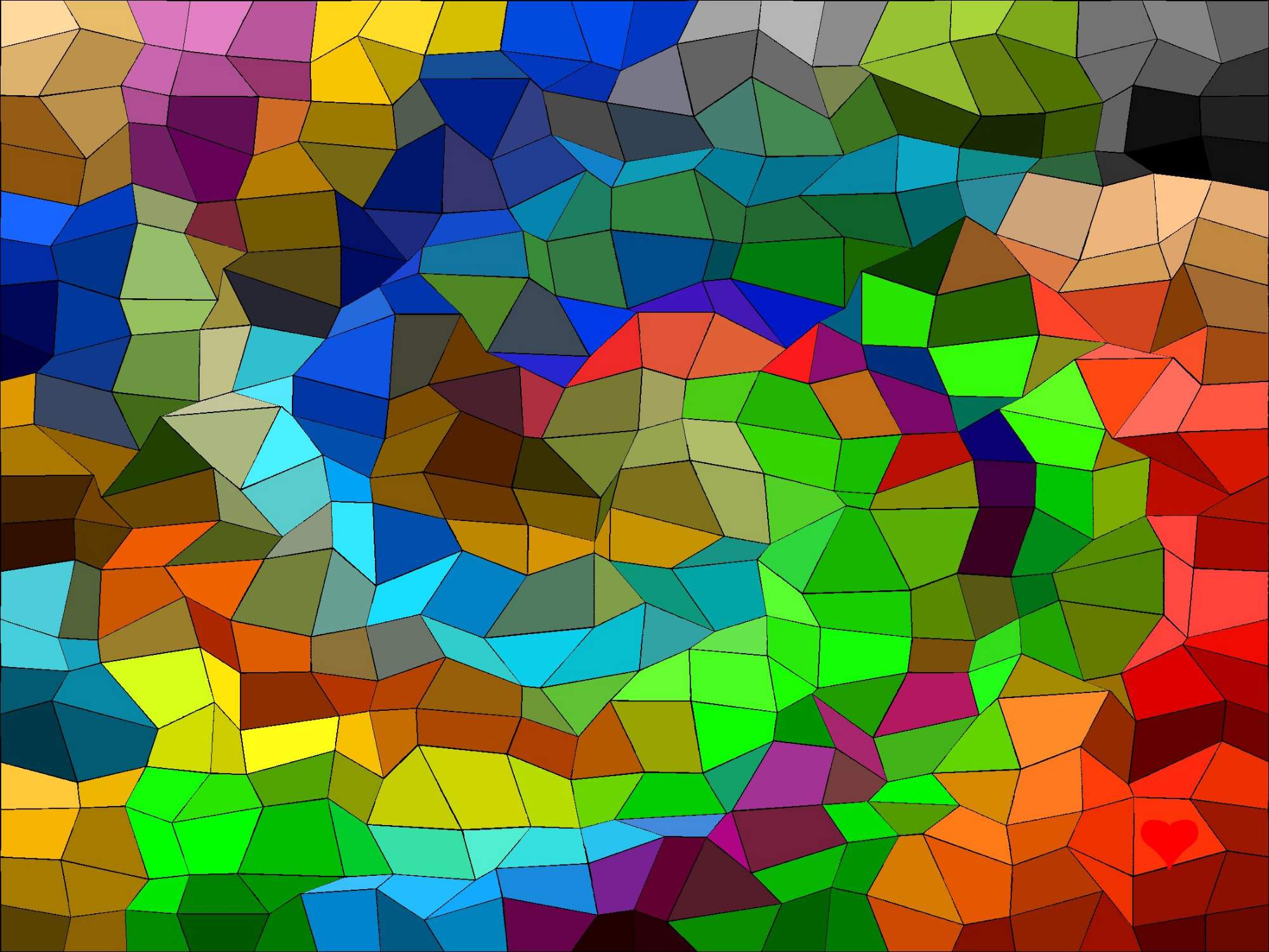 Solve A Crackled Glass (Wowser Sized) as a HAPPY BIRTHDAY for my friend ...