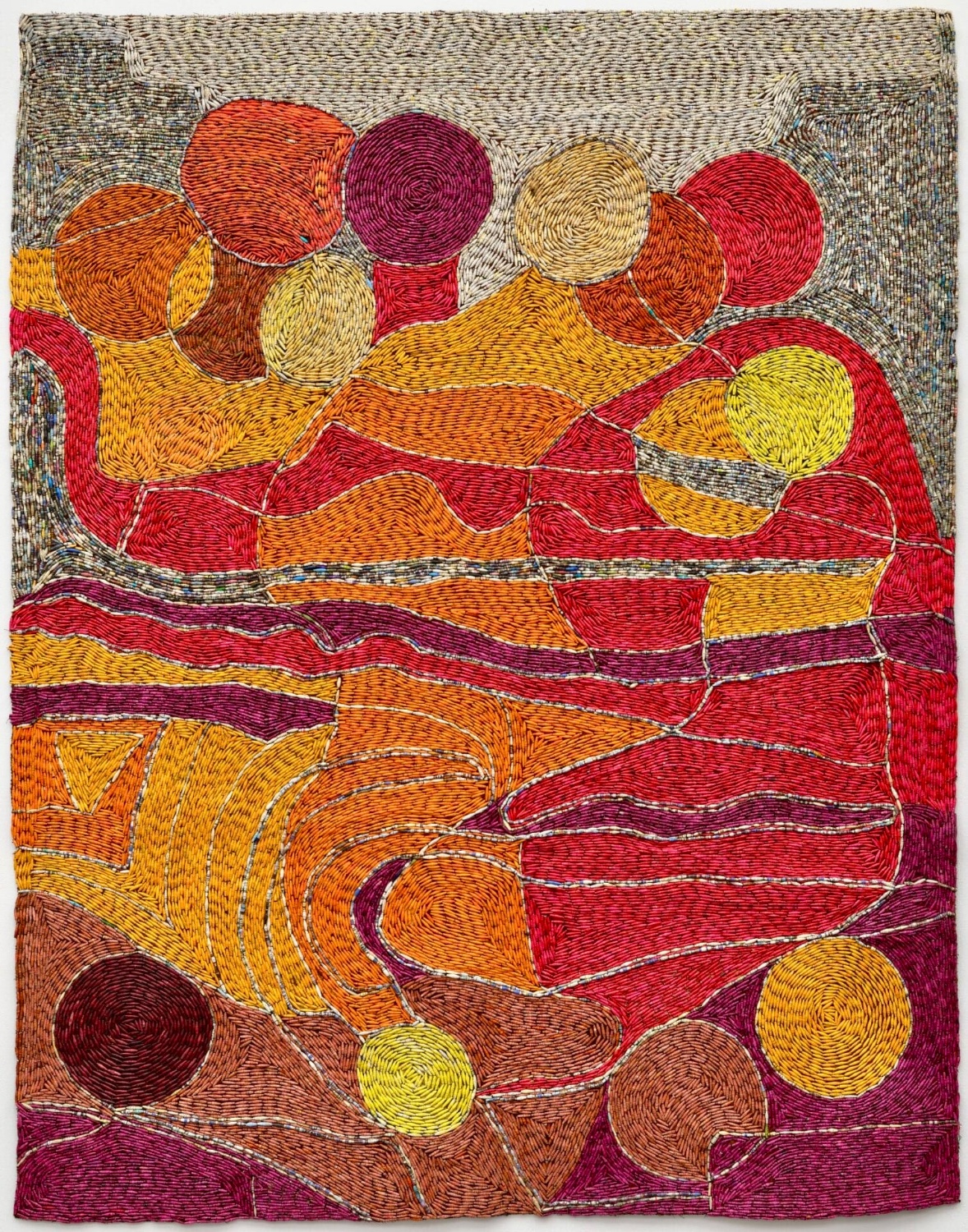 Solve Look over Yonder, Sanaa Gateja, 2020 jigsaw puzzle online with 594 pieces