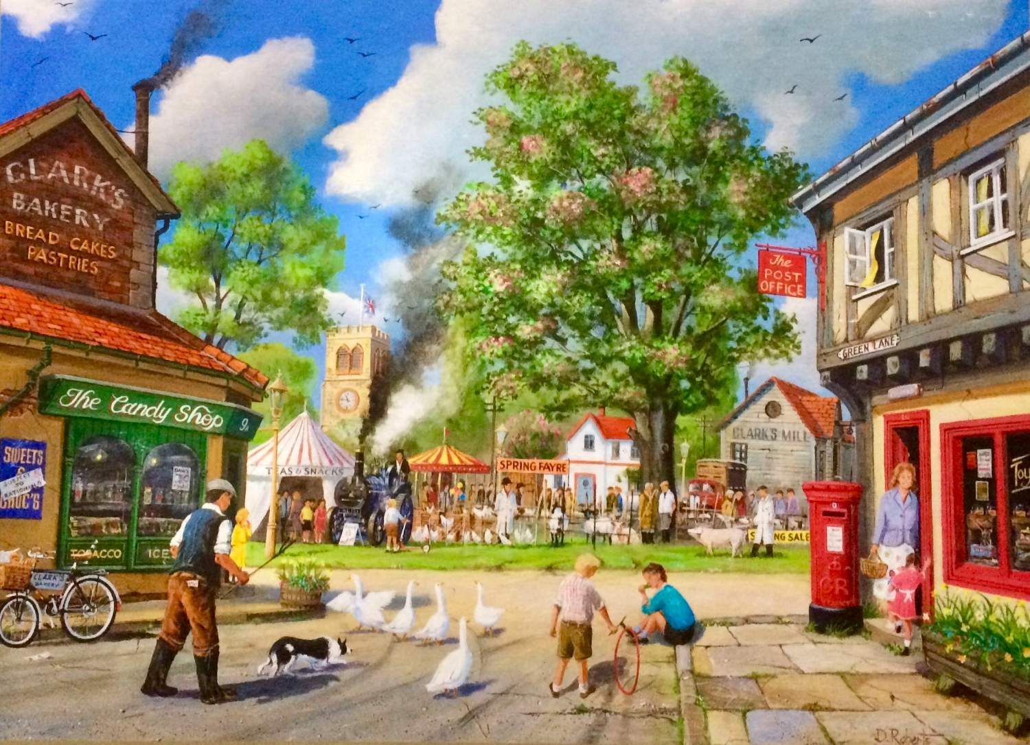 Solve Spring in the Air jigsaw puzzle online with 88 pieces