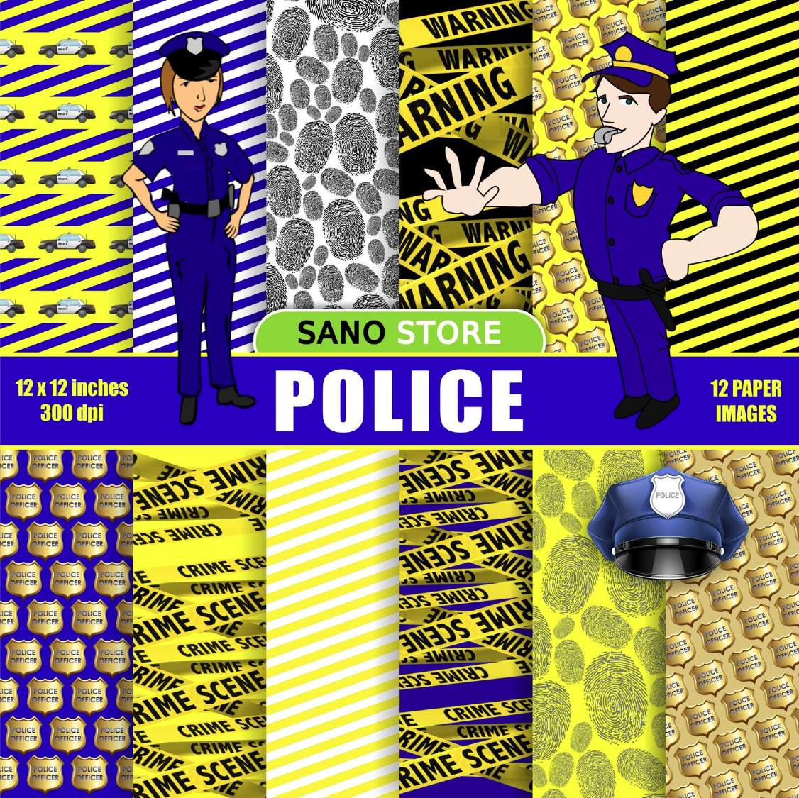 Jigsaw Puzzle | Police | 81 pieces | Jigidi