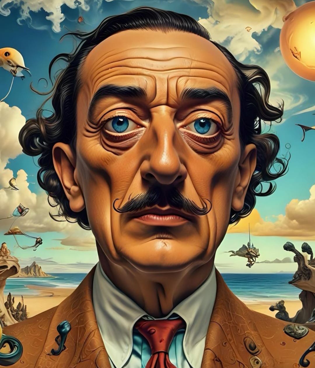 Solve Salvador Dalí jigsaw puzzle online with 143 pieces