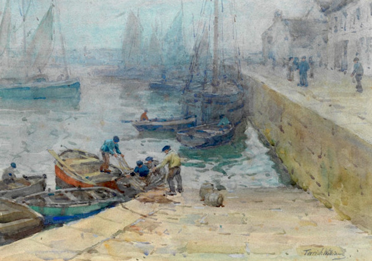 Solve Terrick John Williams (British, 1860–1936), A Grey Morning ...