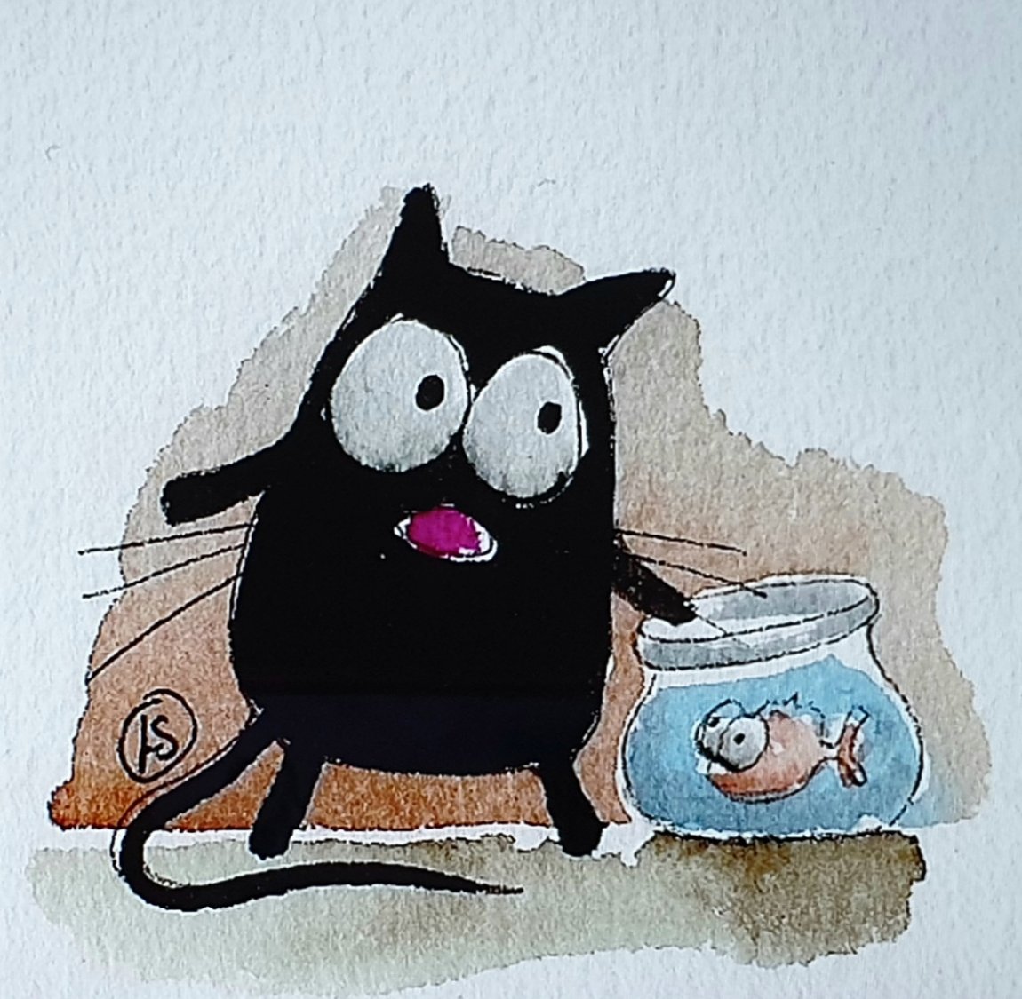 Solve Yikes! That Fish Has Teeth! Gotta Pull My Arm Out Quick! jigsaw ...