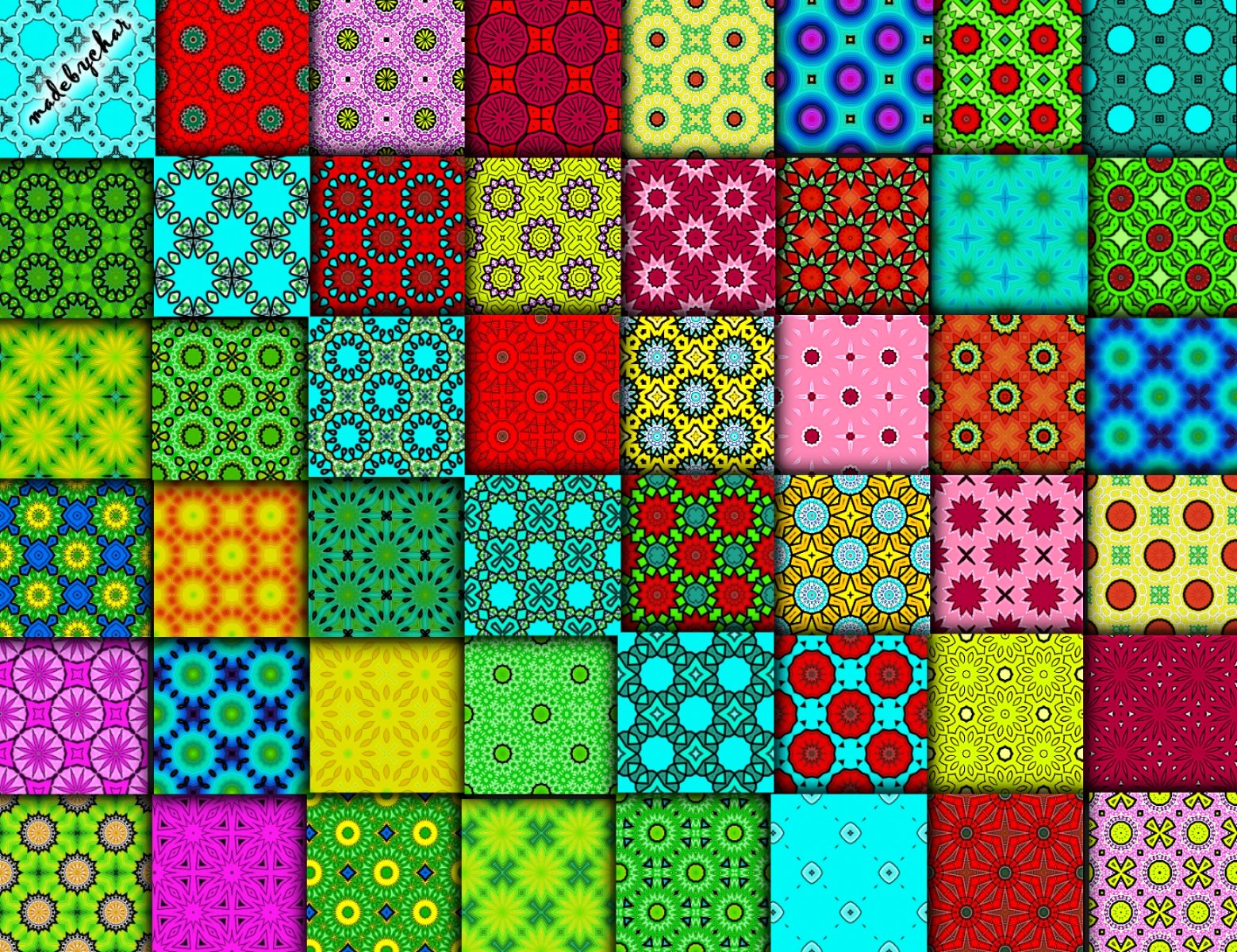 Solve Fresh from the Pixel Mixer... jigsaw puzzle online with 48 pieces