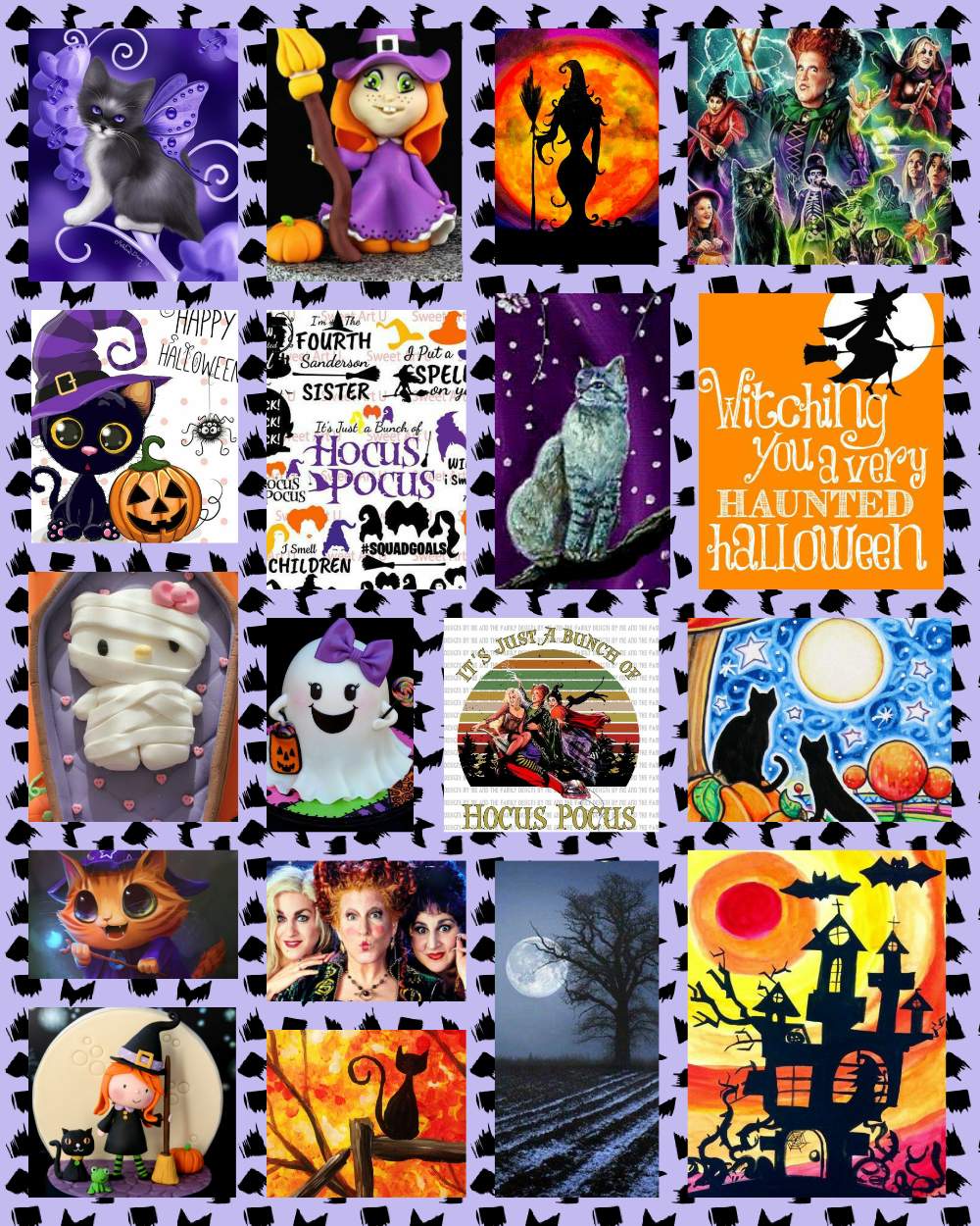 Solve HALLOWEEN HOCUS POCUS jigsaw puzzle online with 80 pieces