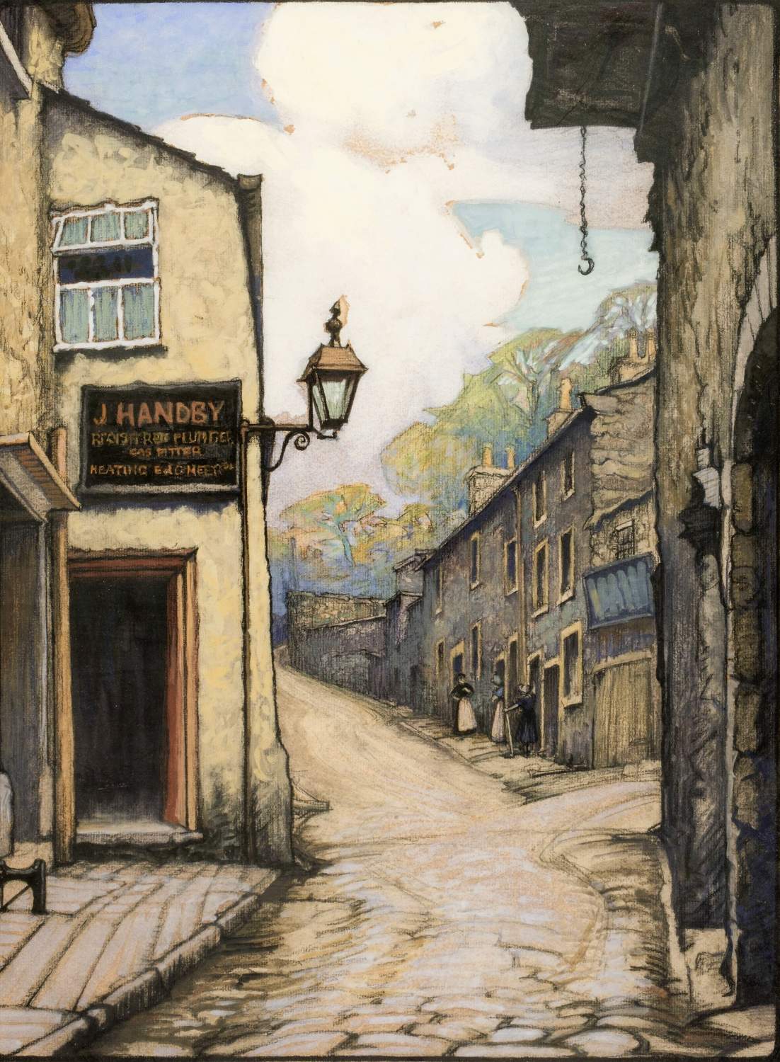 Solve Castle Hill, Settle jigsaw puzzle online with 204 pieces