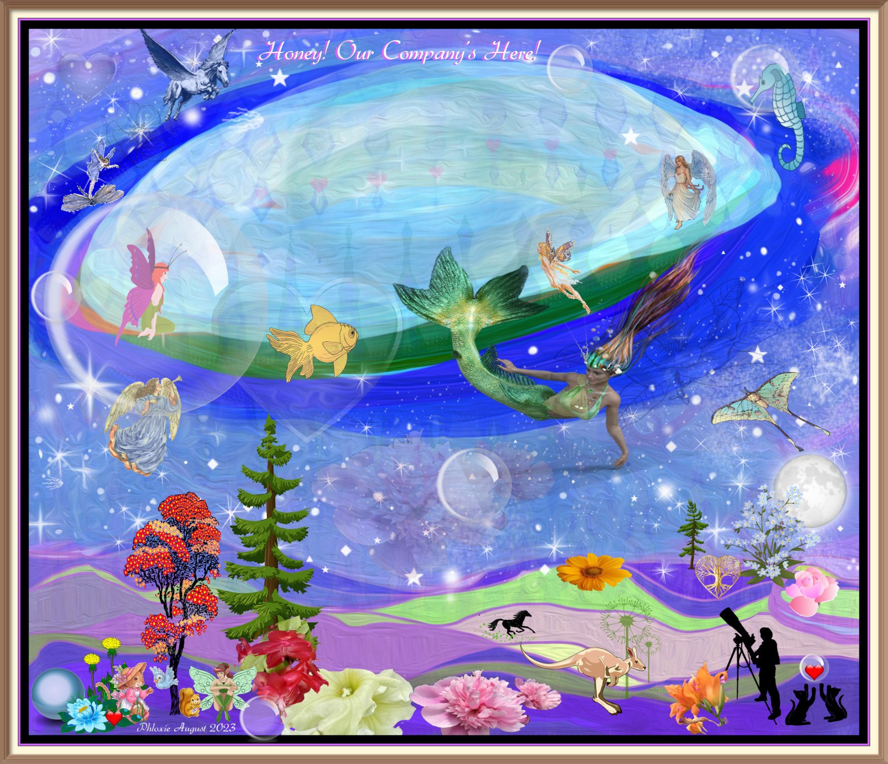 Solve Honey! Our Company's Here! jigsaw puzzle online with 99 pieces