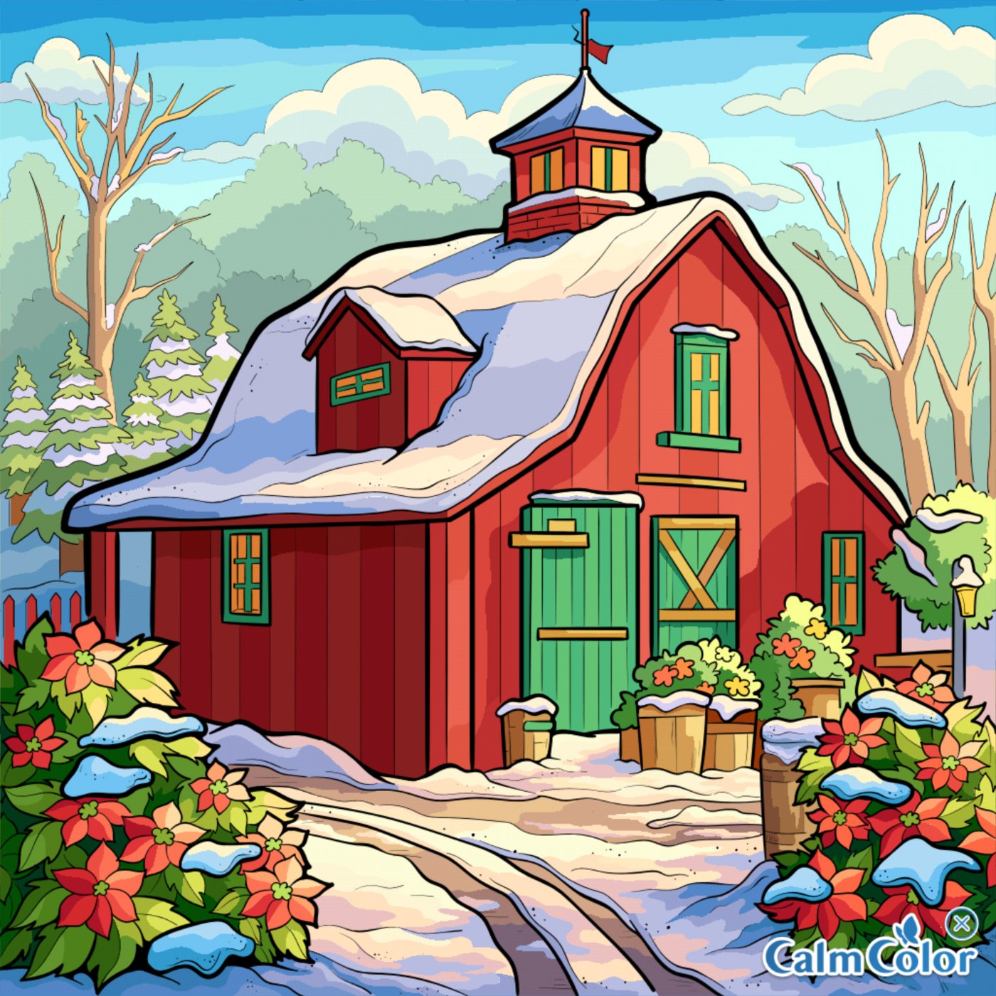 Solve Paint by numbers 1176 jigsaw puzzle online with 49 pieces