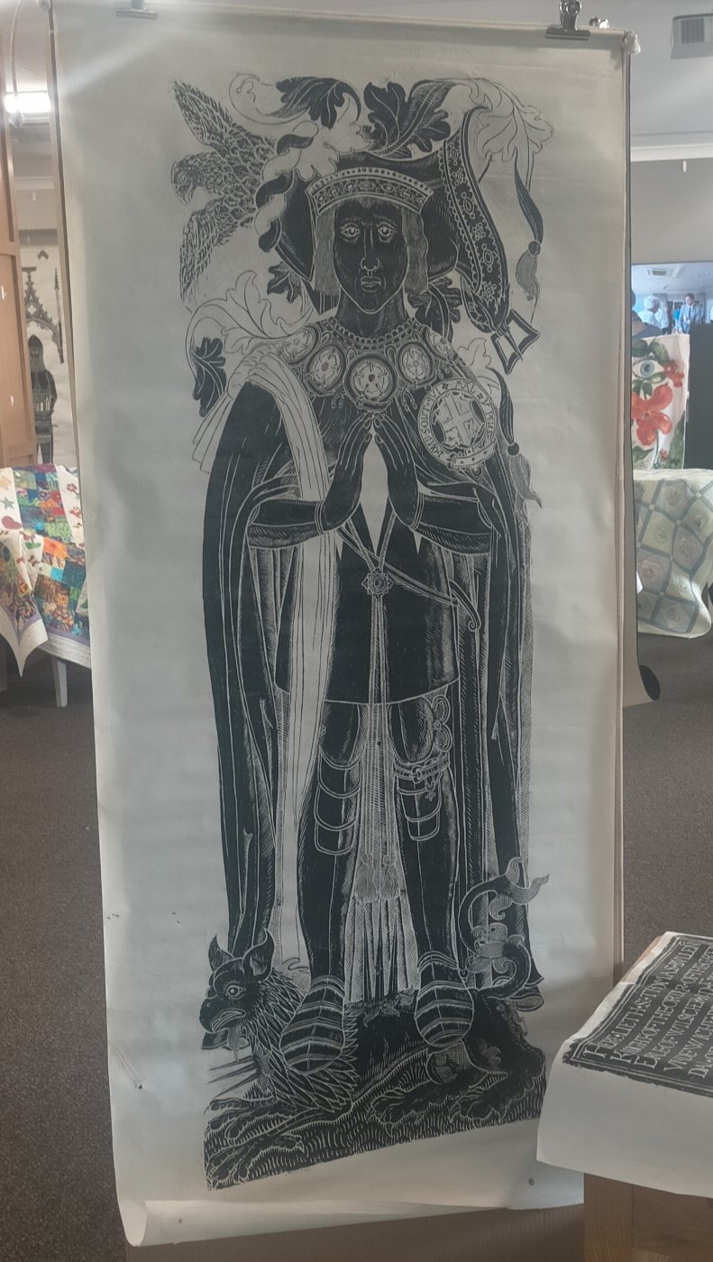 Solve Brass rubbing of Thomas Bullen, father of Ann Boleyn jigsaw ...