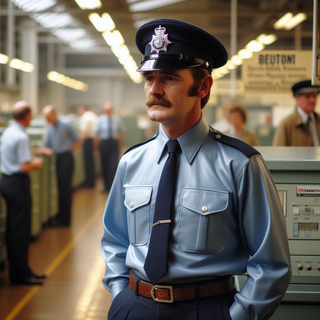 Jigsaw Puzzle | 144 pieces | A factory security guard. | Jigidi