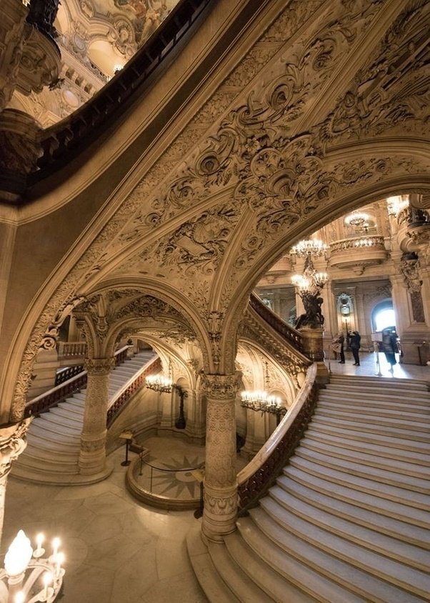 Solve Underneath the Grand Staircase of the Paris Opera House in Paris ...