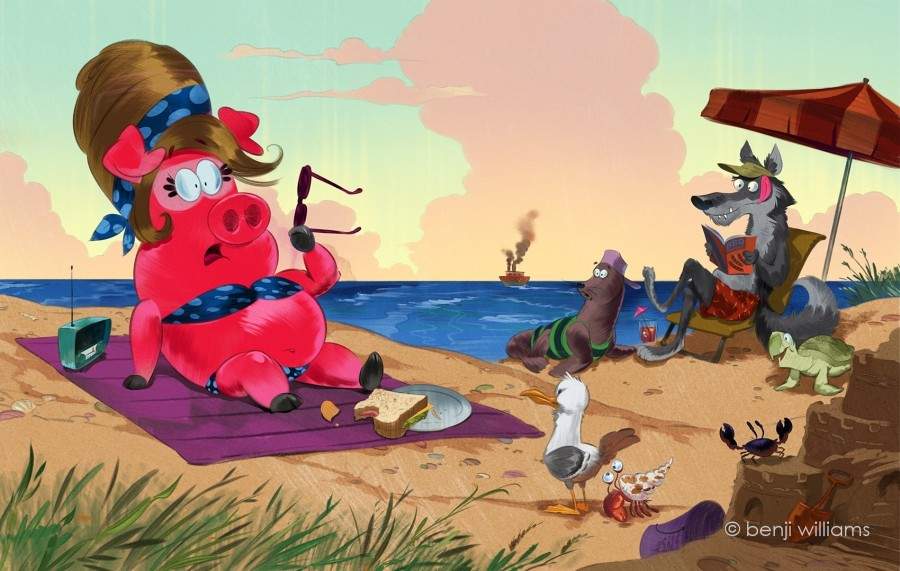 Jigsaw Puzzle | 150 pieces | A Very Pink Pig | Jigidi
