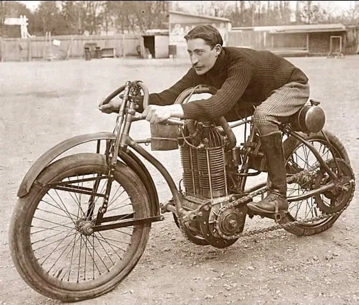 Solve Maurice Fournier , 1903 Buchet Motorcycle jigsaw puzzle online ...