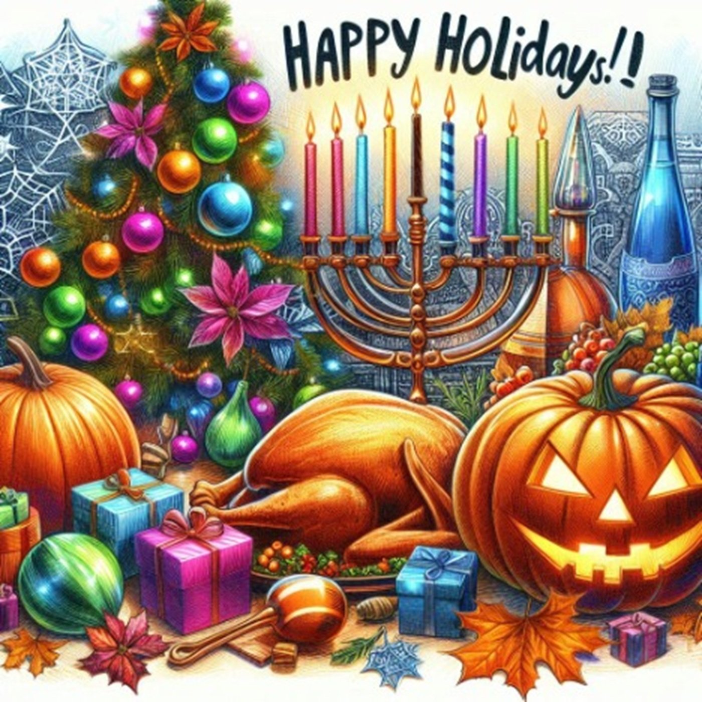 Solve Happy Holidays! (resizable 9 to 575 pieces) jigsaw puzzle online ...
