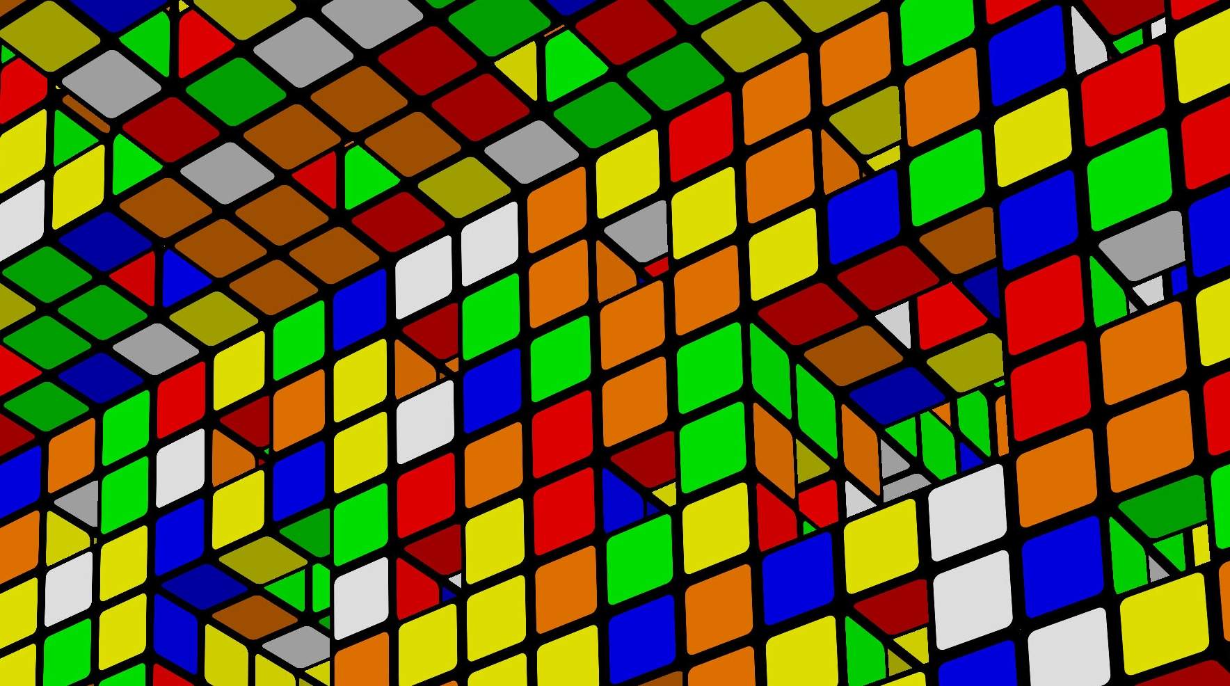 Solve Rubik’s Cube jigsaw puzzle online with 299 pieces