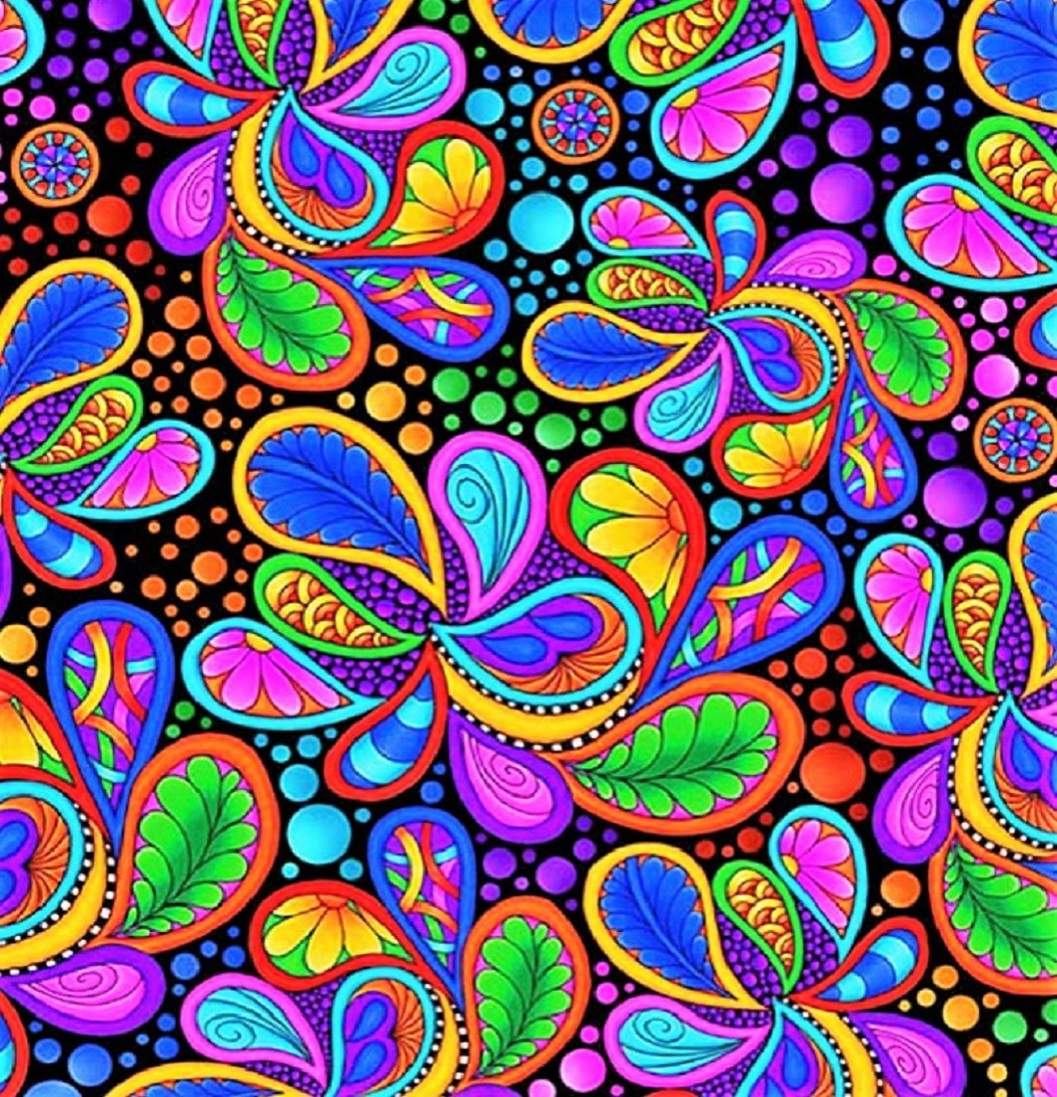 Solve "Paisley Jazz" jigsaw puzzle online with 182 pieces