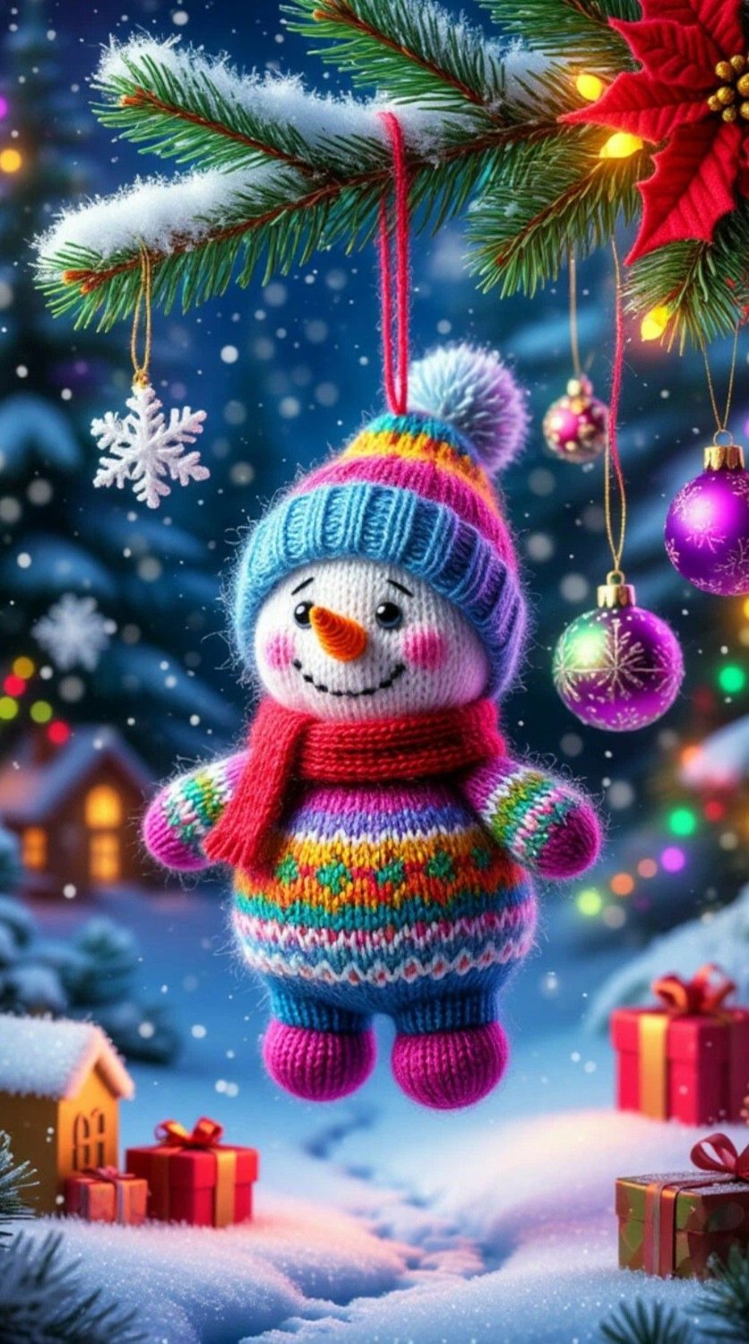 Solve Christmas smile jigsaw puzzle online with 66 pieces