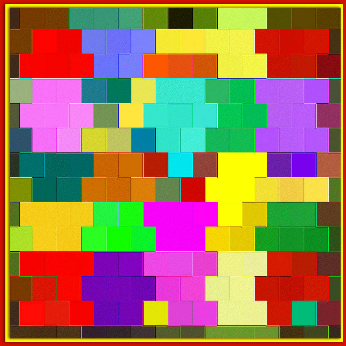 Solve Colorful Escalator Steps jigsaw puzzle online with 400 pieces