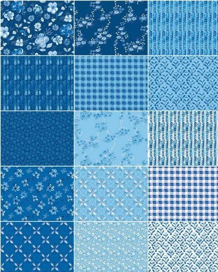 Solve Shades of Blue jigsaw puzzle online with 63 pieces