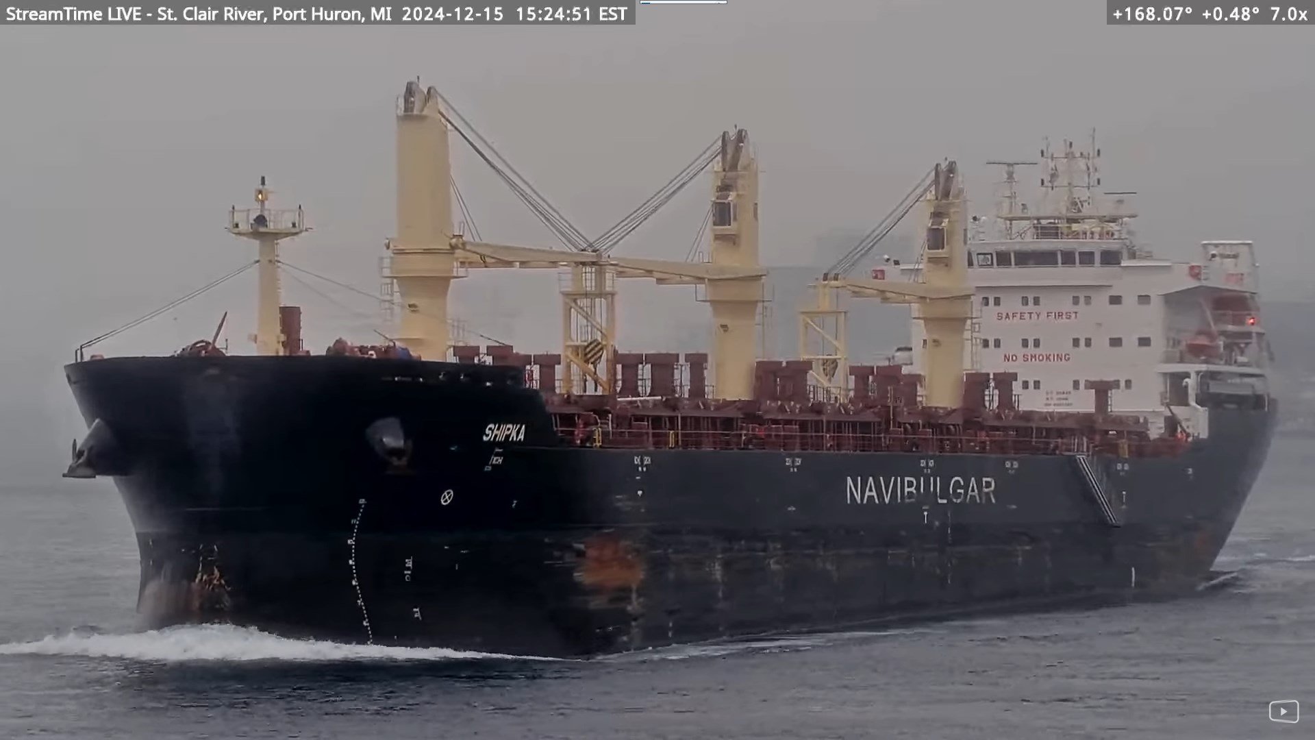 Solve Shipka - Ocean-Going Freighter - Port Huron, MI (2024-12-15 ...