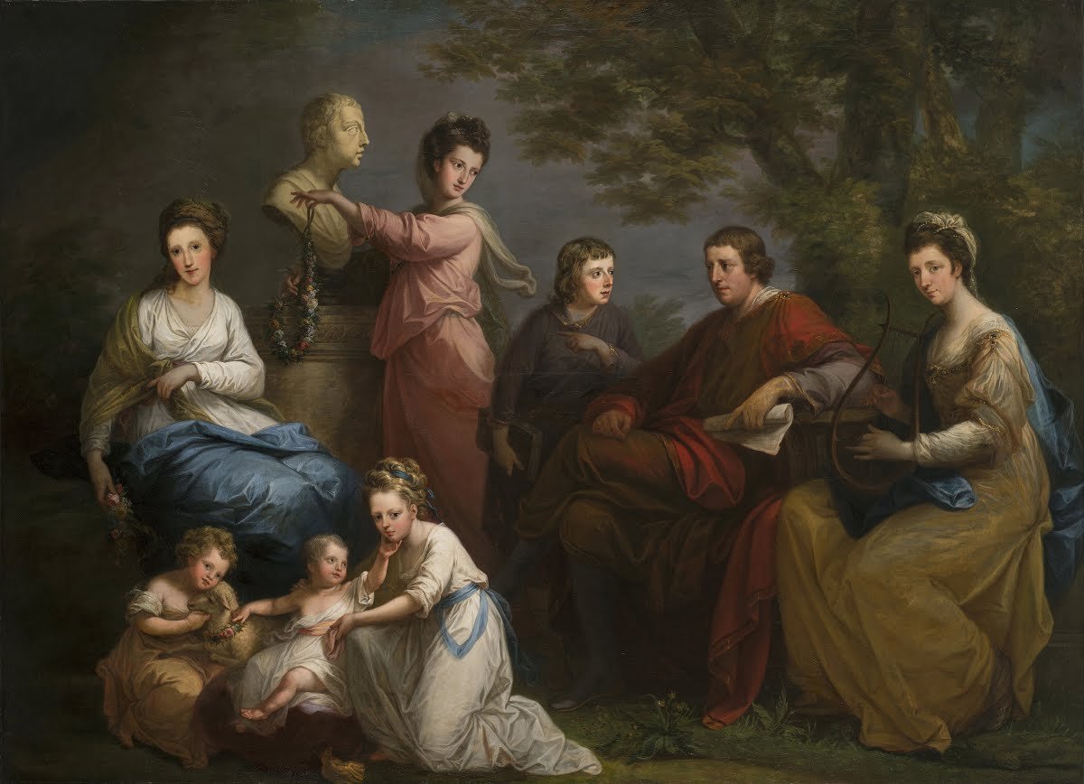 Solve The Family of the Earl Gower, 1772 - Angelica Kauffman jigsaw ...