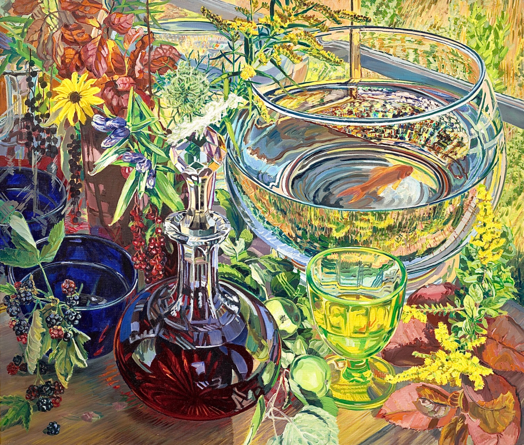 Solve Goldfish Fantasy, September, 1978, Janet Fish (b.1938) jigsaw ...